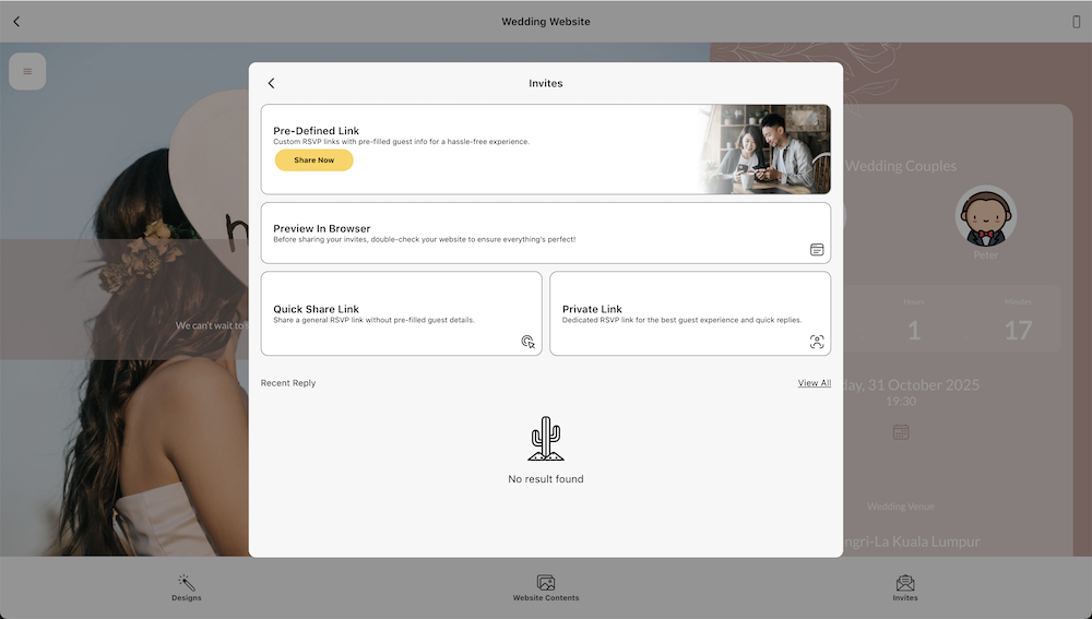 What Is RSVP Link Type? How Should I Choose for My Wedding? | Thebigdays