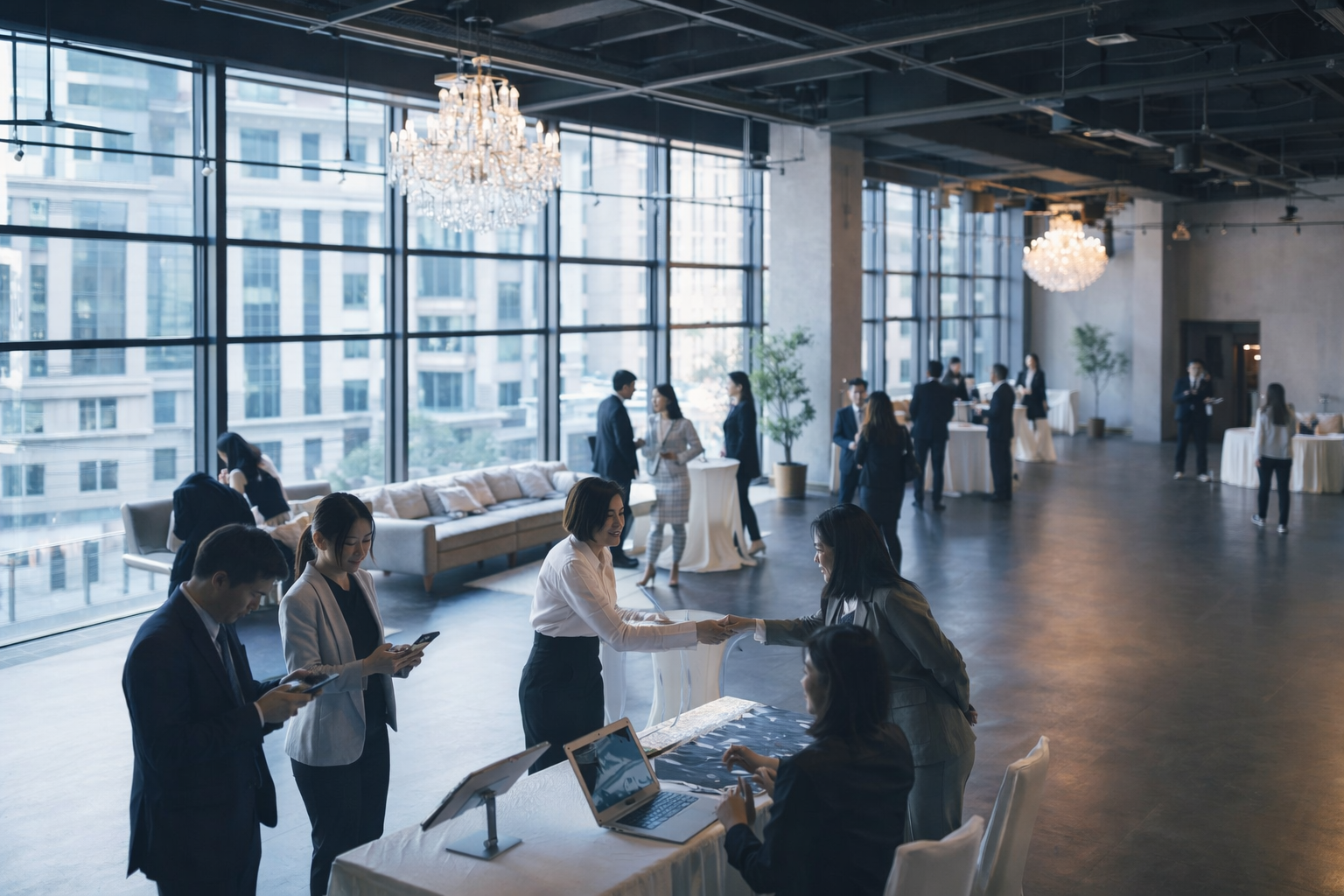 Corporate Event Guest Check-In Workflow | Thebigdays